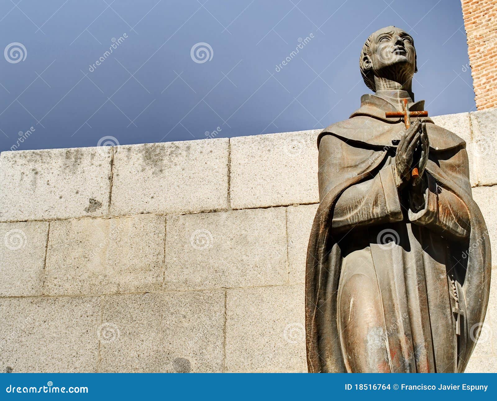 Saint priest stock photo. Image of sculpture, faith, religious - 18516764