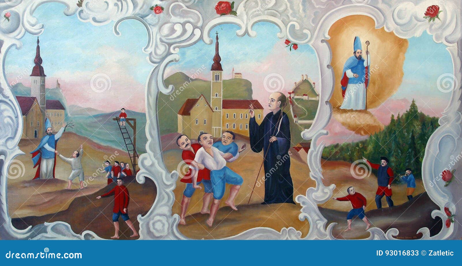 Saint Procopius editorial stock photo. Illustration of cathedral - 93016833