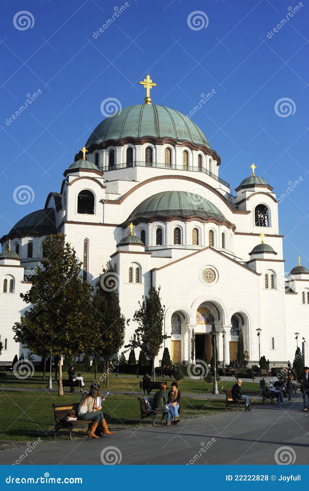 Saint Sava Temple Editorial Image | CartoonDealer.com #22222828