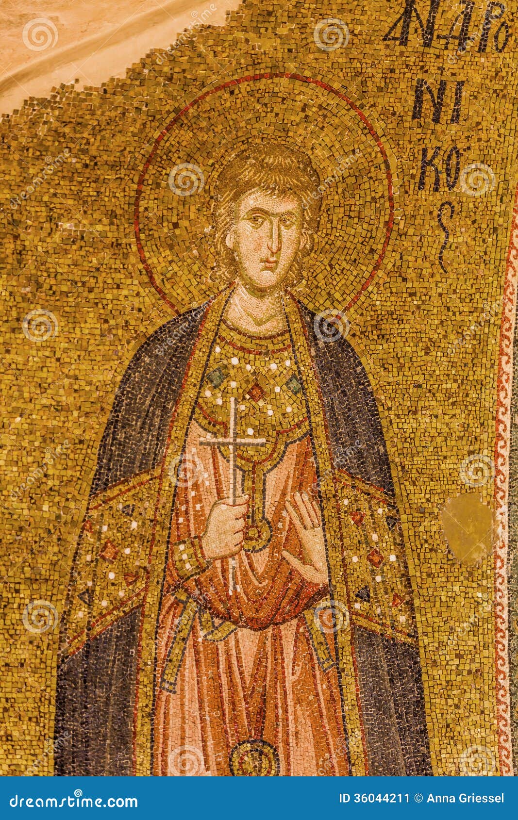 Saint Saviour Mosaic stock image. Image of christian - 36044211