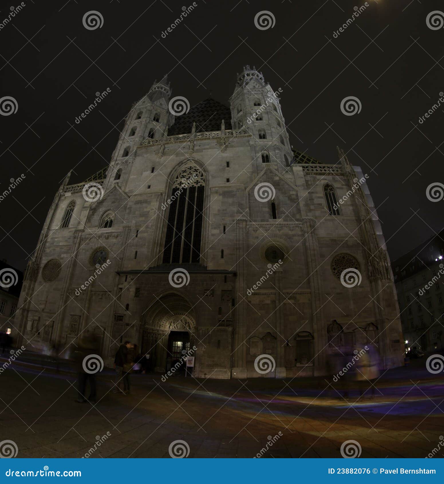Saint Stephan Cathedral stock photo. Image of tourist - 23882076