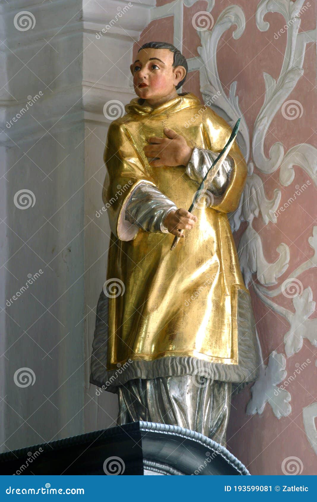 Saint Stephen stock image. Image of saint, beauty, christianity - 193599081