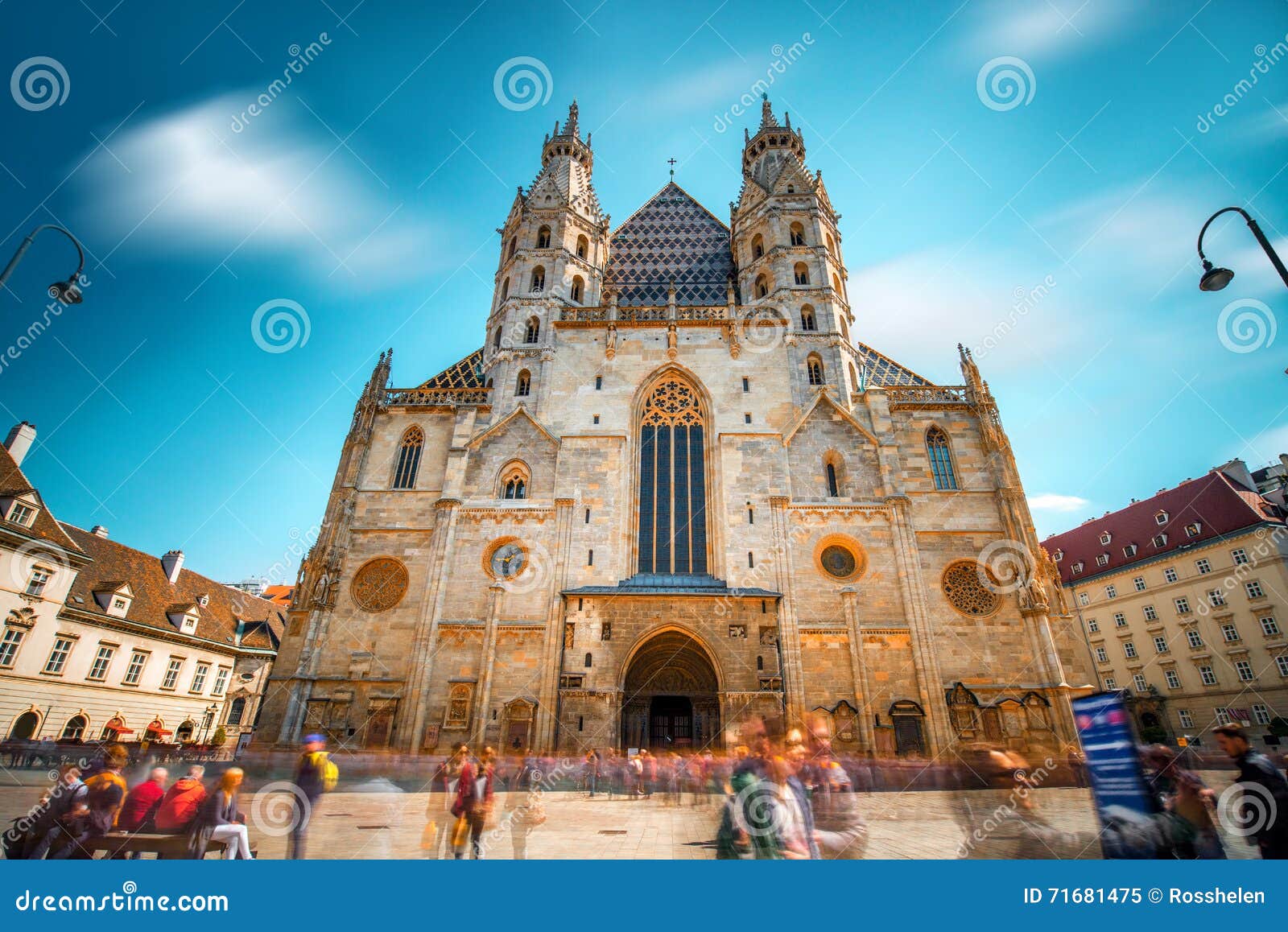 Saint Stephen S Cathedral in Vienna Editorial Image - Image of tourist ...