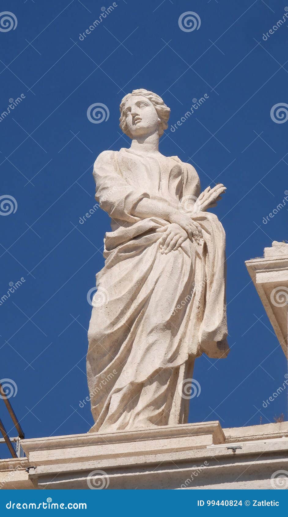 Saint Thecla photo stock. Image du construction, fléau - 99440824