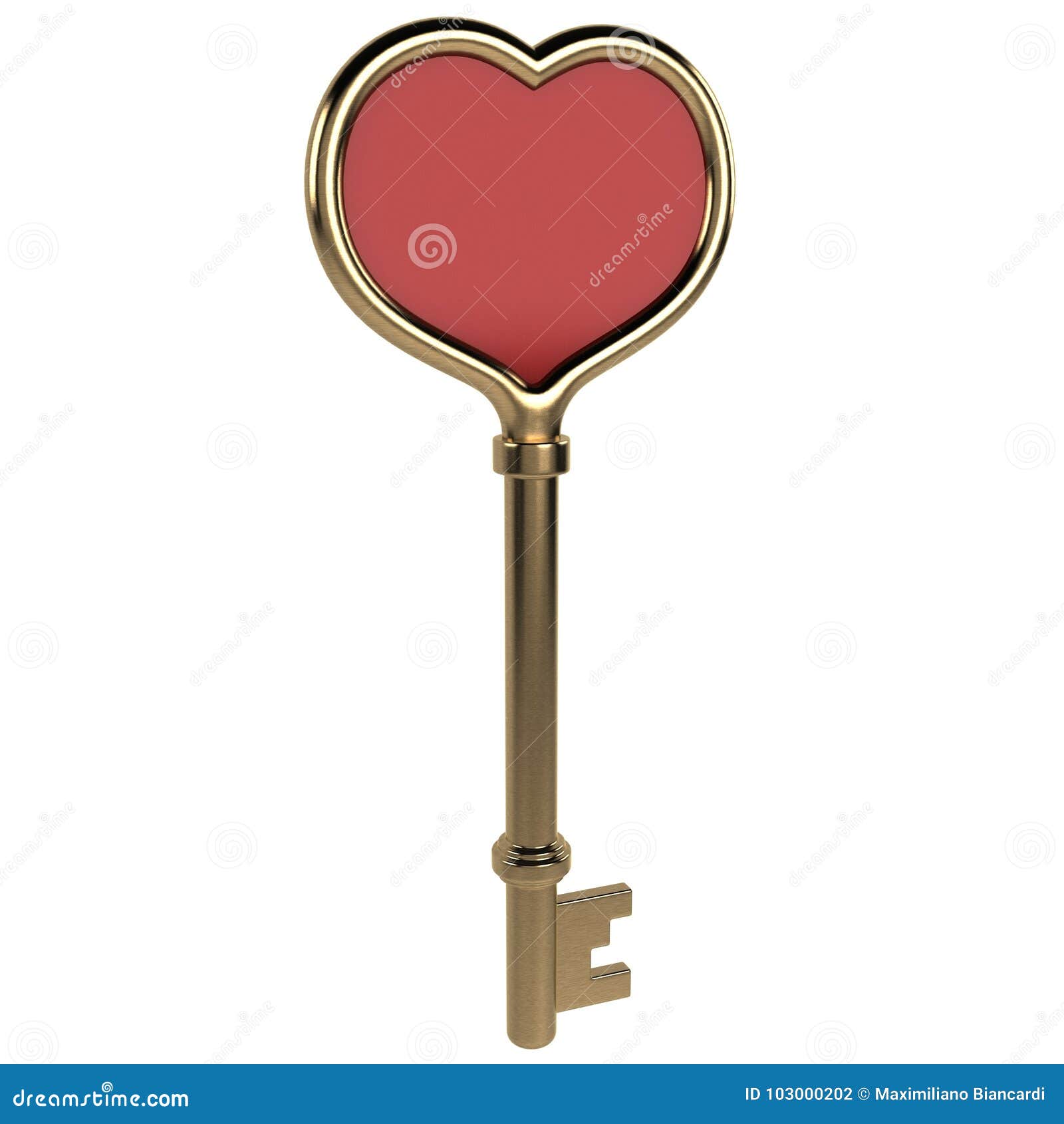 Saint Valentine Key illustration stock. Illustration du romantique ...