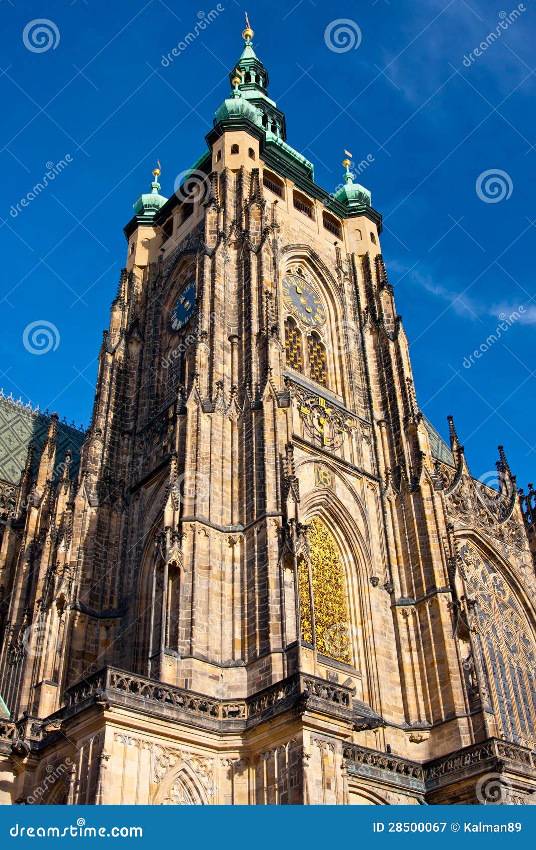 Saint Vitus Cathedral stock image. Image of christianity - 28500067