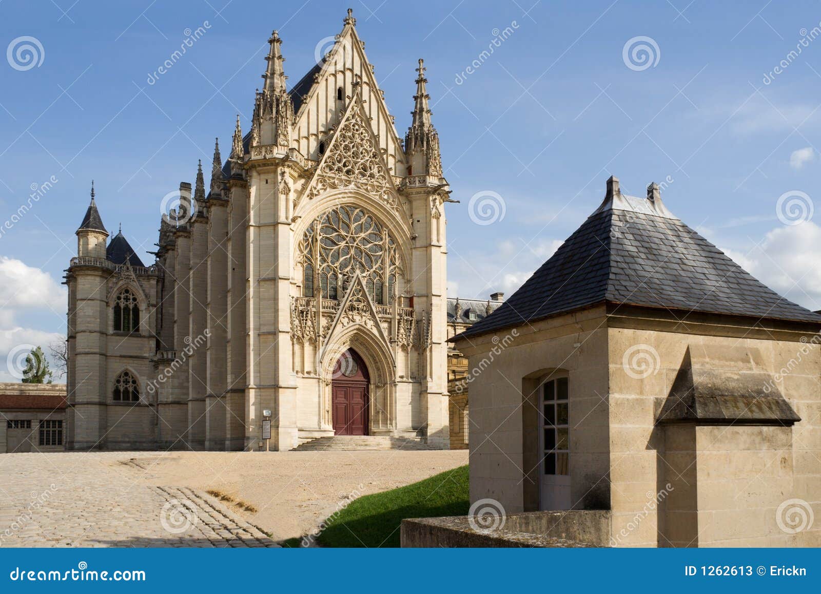 The Sainte-Chapelle (Holy Chapel) Stock Image - Image of landmark ...