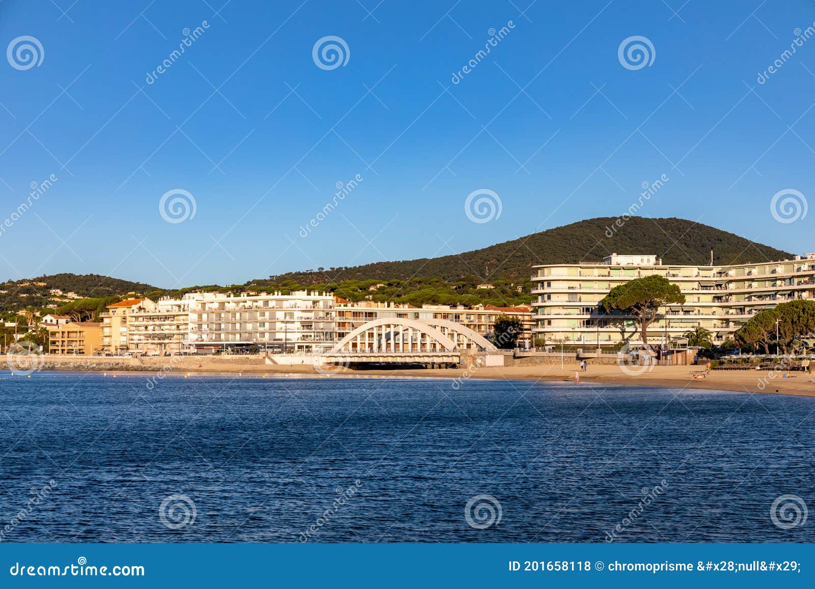 Sainte Maxime, Var, France stock photo. Image of seascape - 201658118