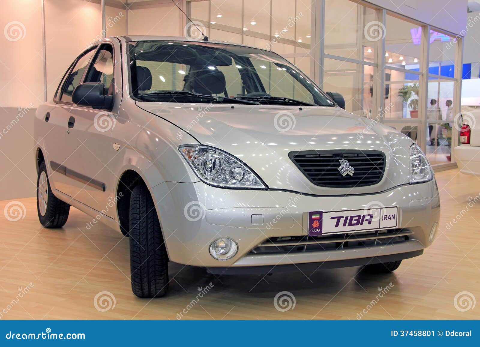 Saipa Tiba editorial photo. Image of motorshow, brand - 37458801