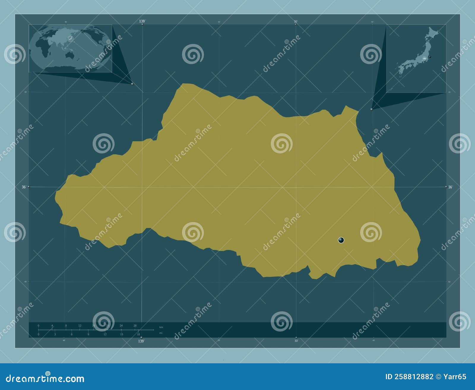 Saitama, Japan. Solid. Capital Stock Illustration - Illustration of ...