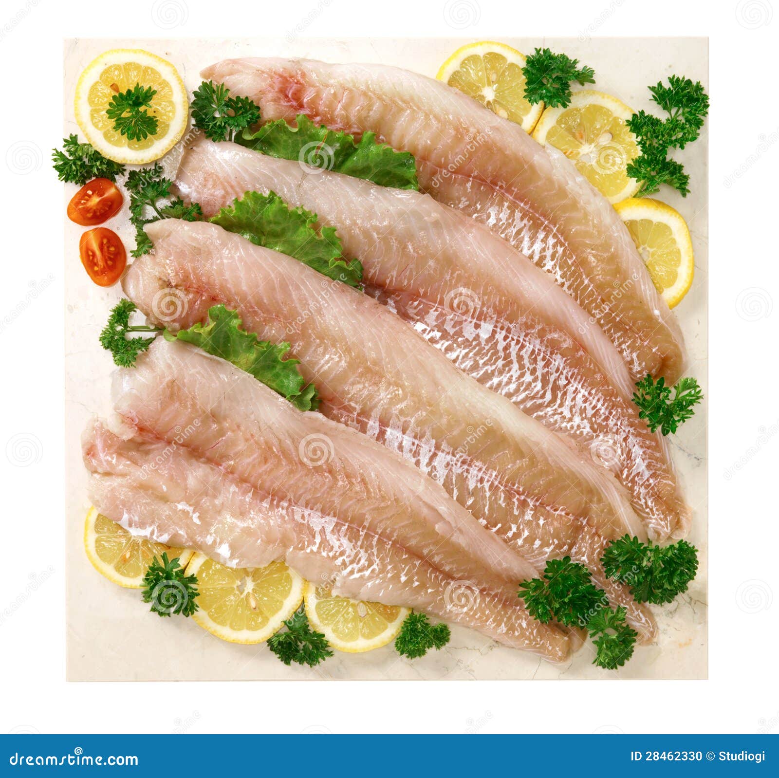 Saithe fillet stock photo. Image of cooking, natural - 28462330