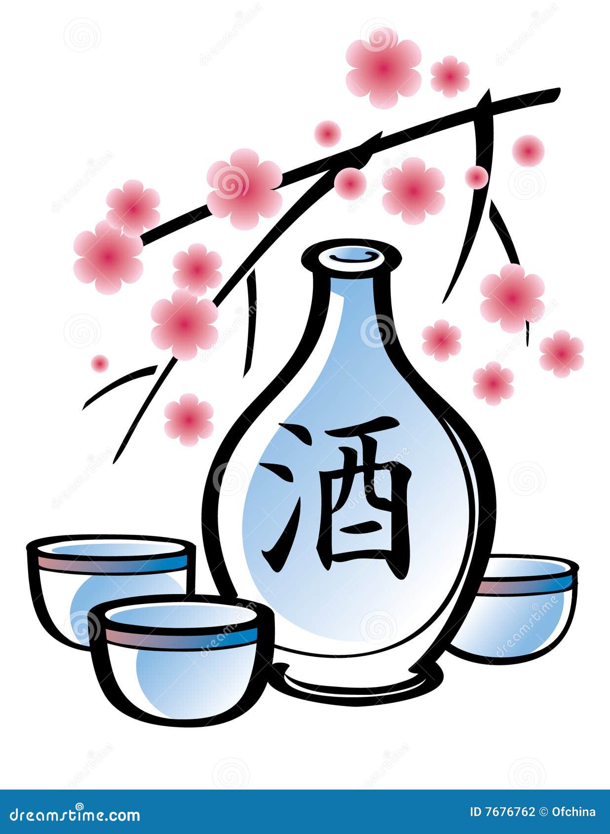 Sake Stock Illustrations – 3,071 Sake Stock Illustrations, Vectors ...