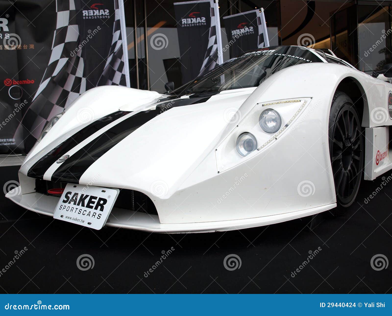 Saker RapX Sports Car Promotion Editorial Stock Image - Image of racing ...