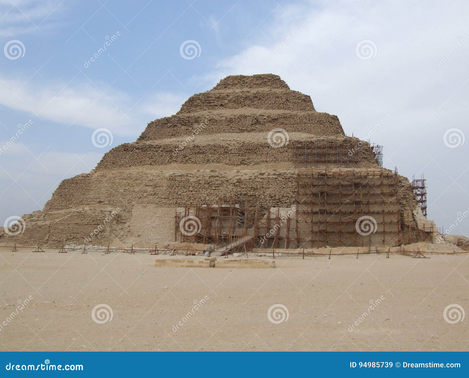 Sakkara pyramids stock image. Image of monument, sakkara - 94985739