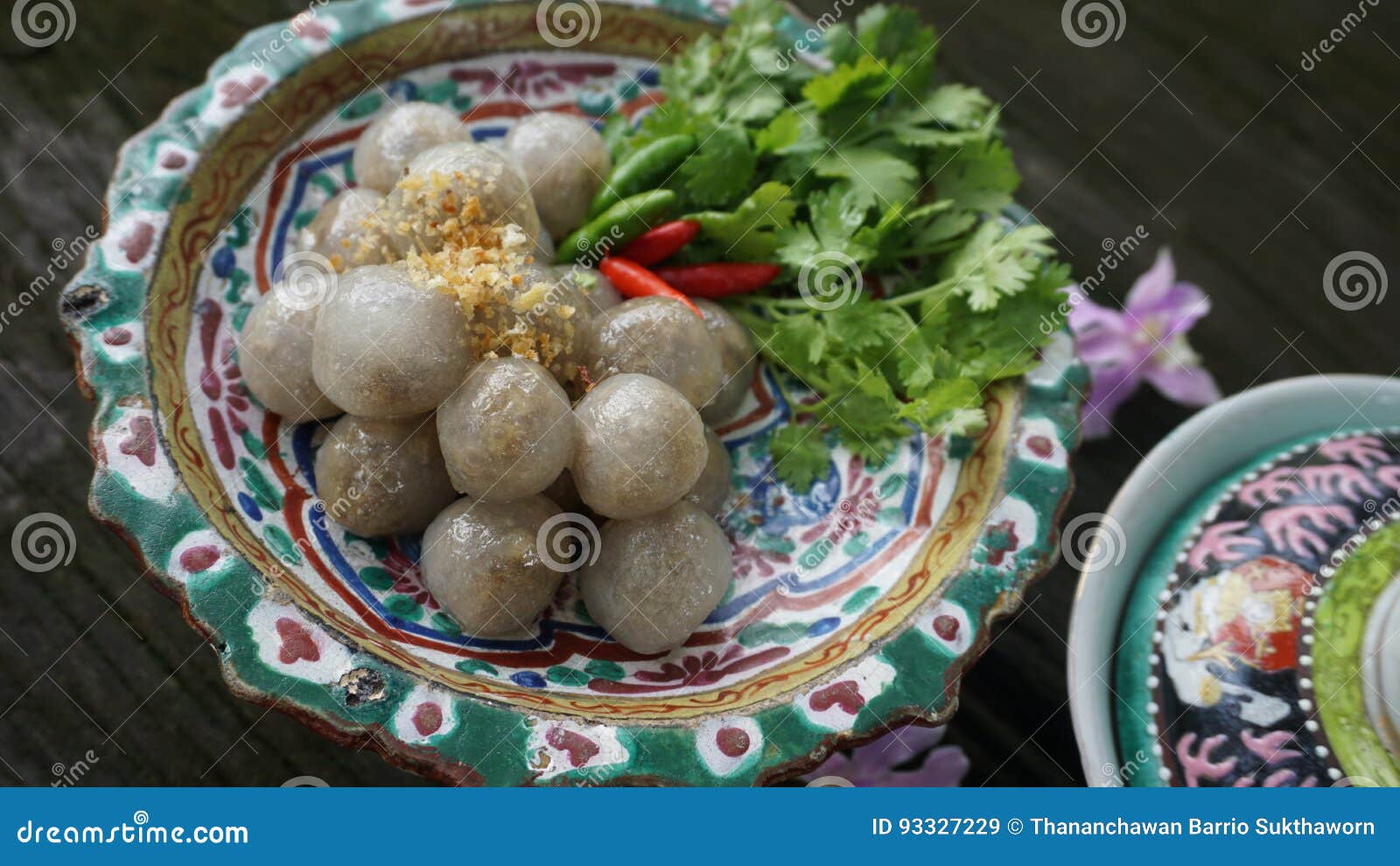 Sakoo. stock image. Image of tapioca, dessert, pearls - 93327229