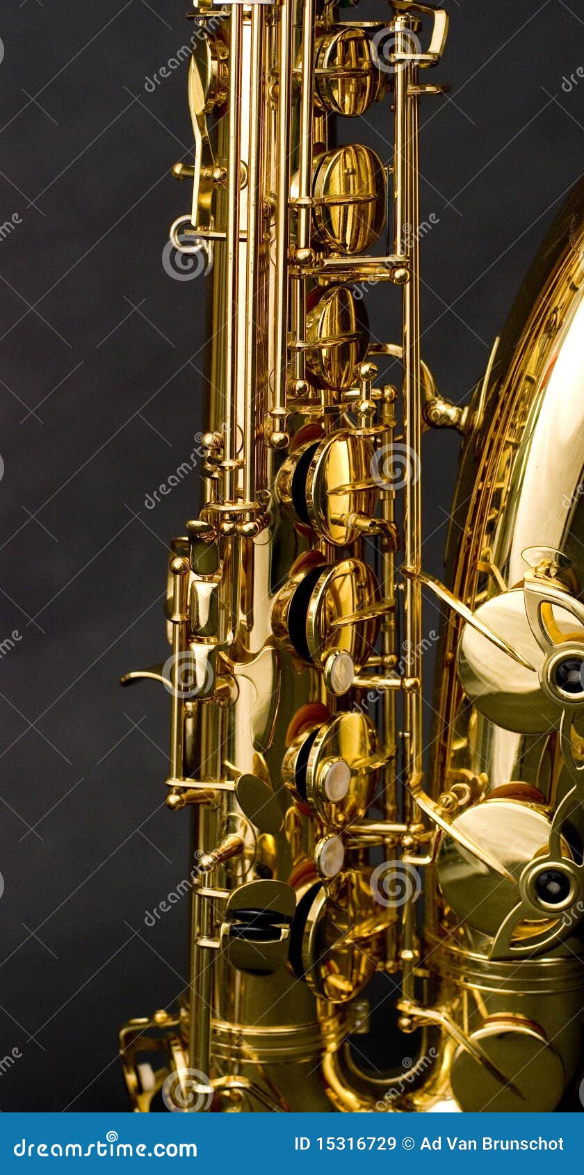 Saksofon obraz stock. Obraz złożonej z muzyczny, instrument - 15316729