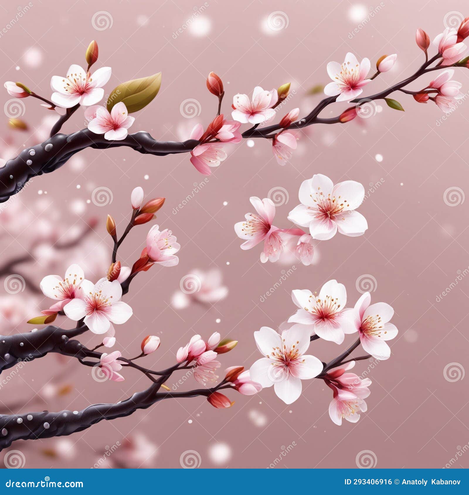 Sakura Background stock illustration. Illustration of produce - 293406916
