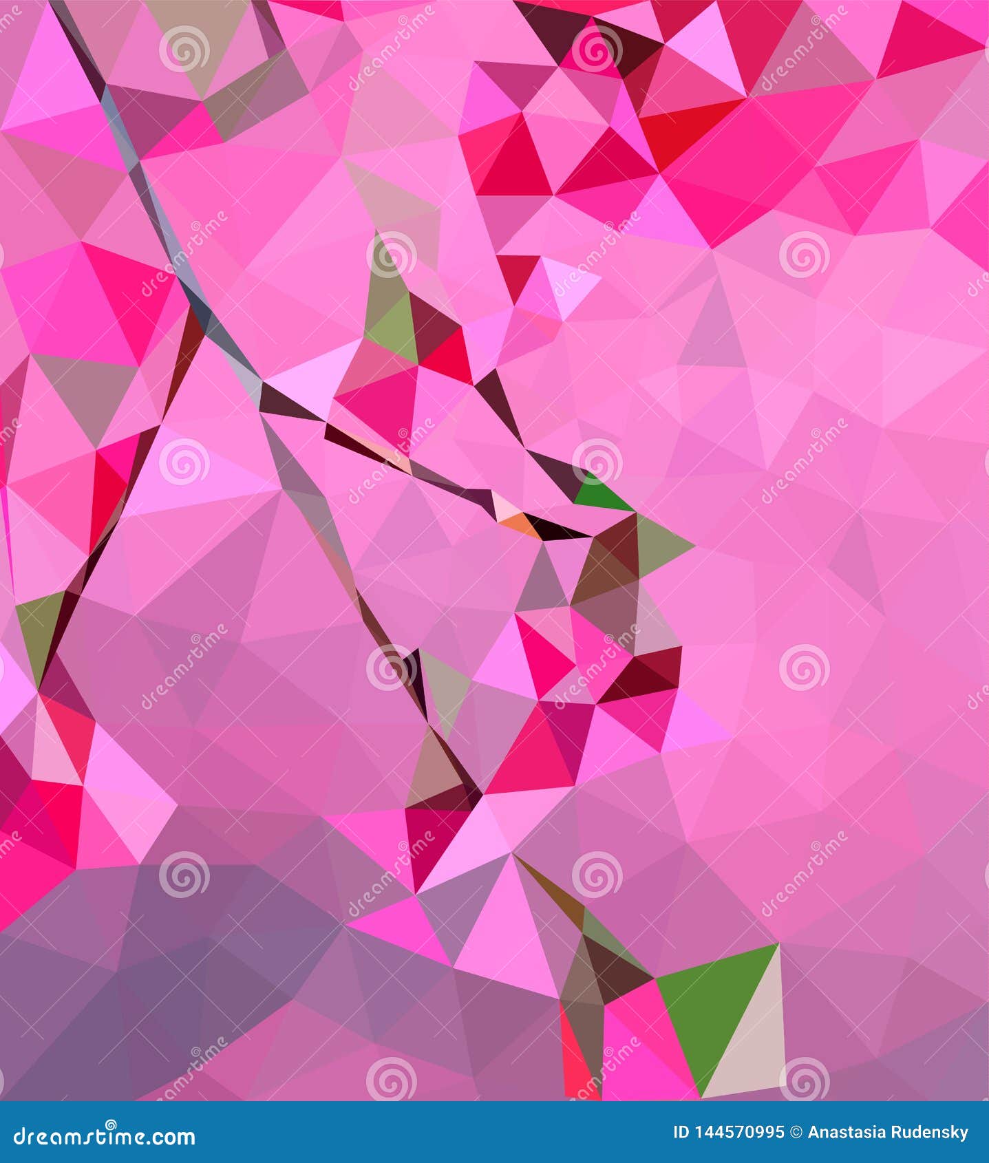 Sakura stock vector. Illustration of geometry, bloom - 144570995