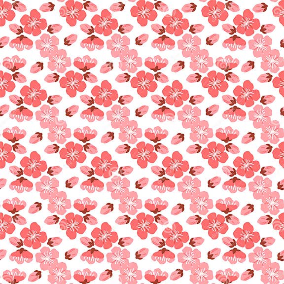 Sakura Pattern. the Patterned Sakura Elements Added Depth and ...