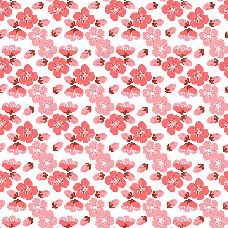 Sakura Pattern. the Patterned Sakura Elements Added Depth and ...