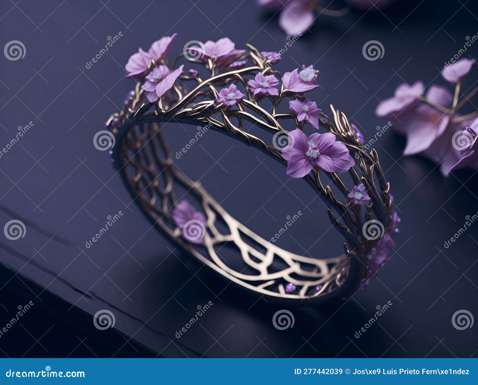 Sakura-themed ring stock illustration. Illustration of organ - 277442039
