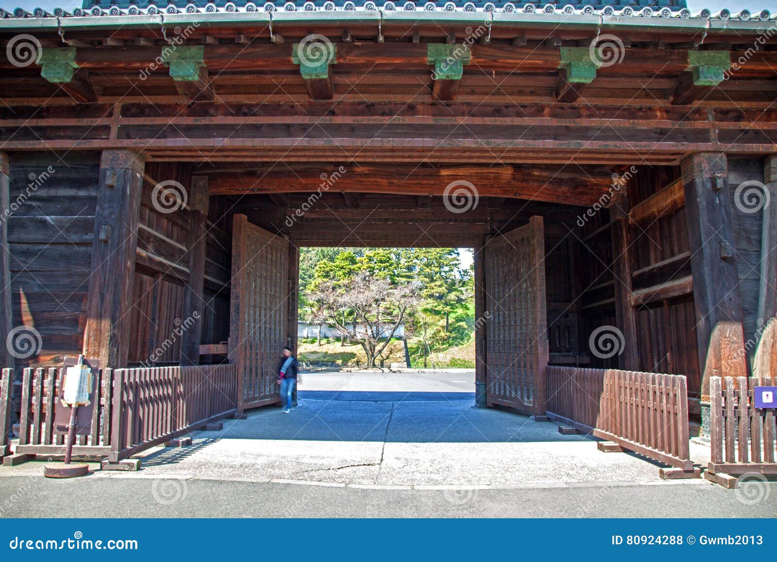 SAKURADA GATE at the IMPERIAL PALACE in TOKYO Editorial Stock Photo ...