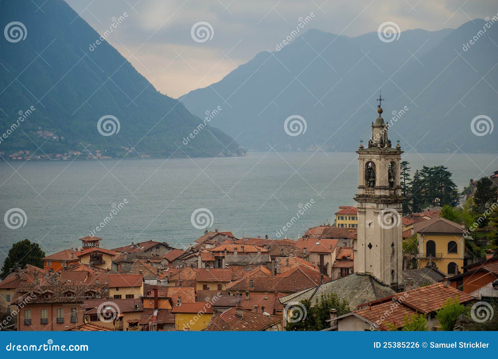 Sala Comacina on Lake Como stock photo. Image of lombardy - 25385226