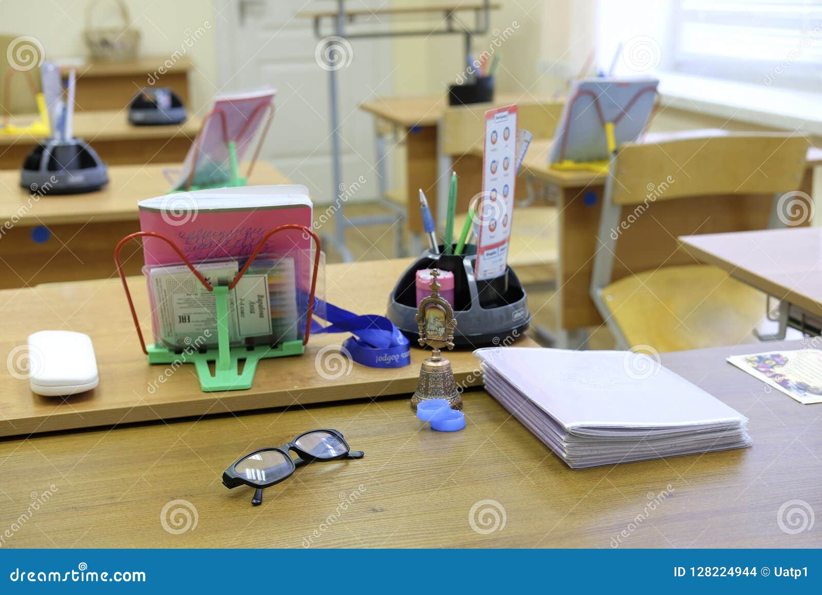 Sala De Clase Moderna De La Escuela Imagen de archivo editorial ...