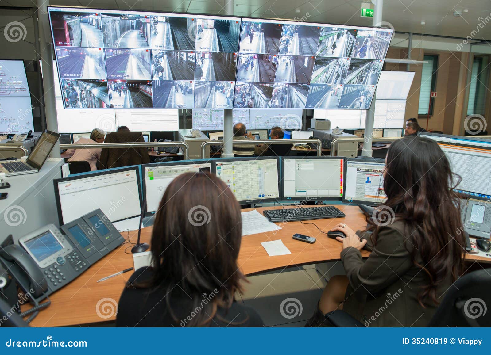 Sala de control imagen de archivo editorial. Imagen de trabajos - 35240819