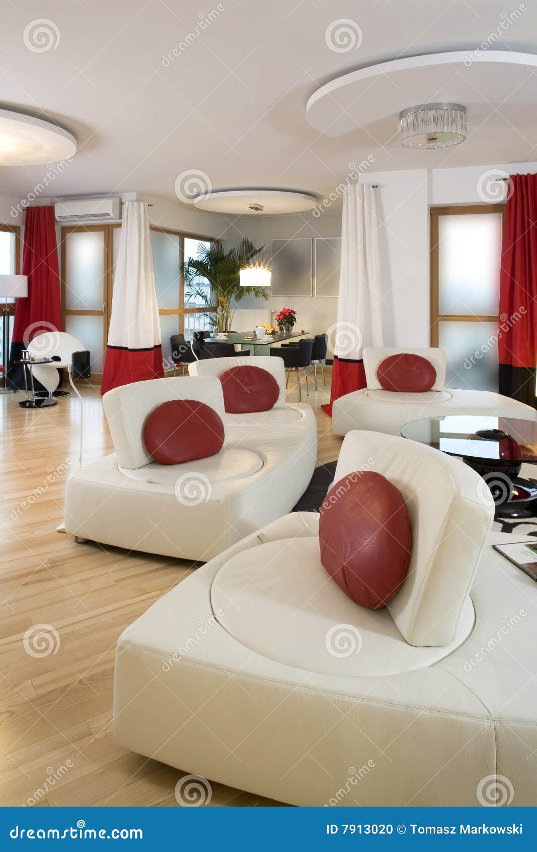 Sala de estar lujosa foto de archivo. Imagen de interior - 7913020