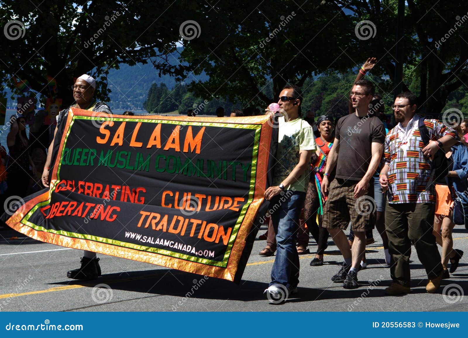 Salaam: Muslim Community, Pride Parade Editorial Stock Photo - Image of ...