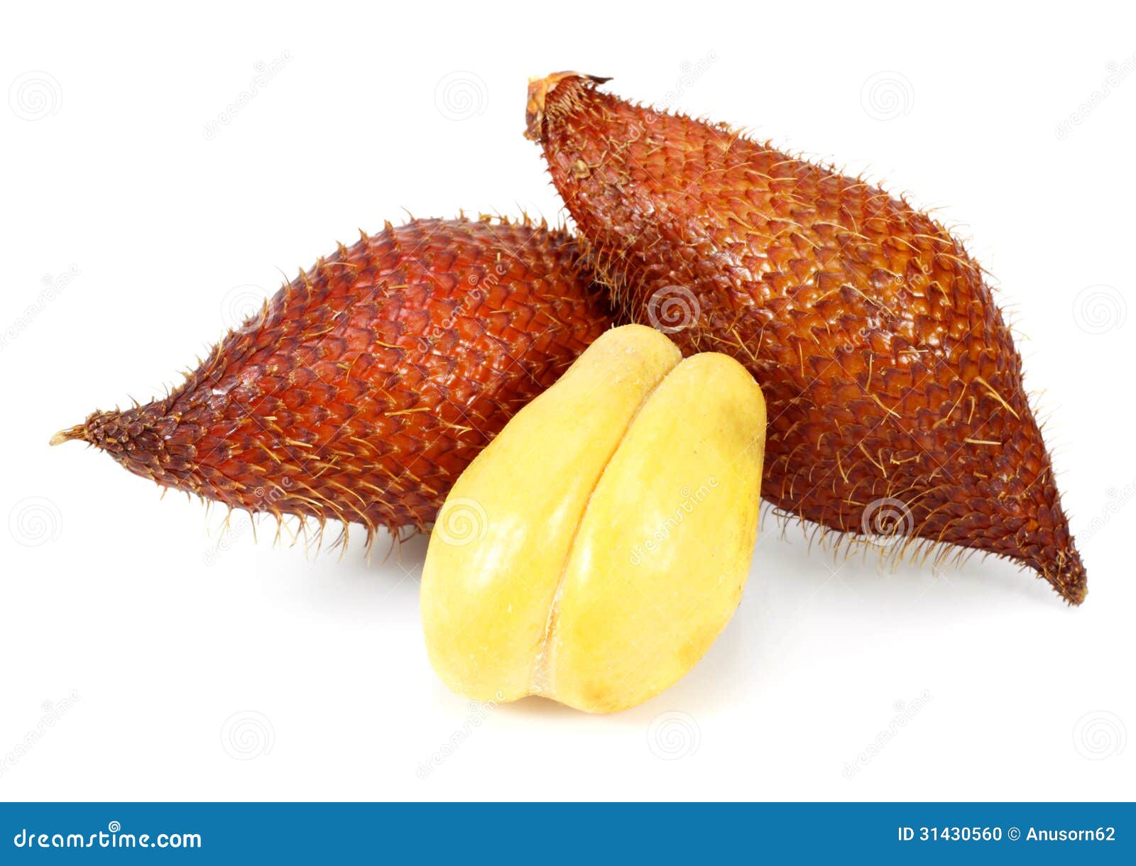 Salacca or Zalacca Tropical Fruit Stock Photo - Image of ripe, sala ...