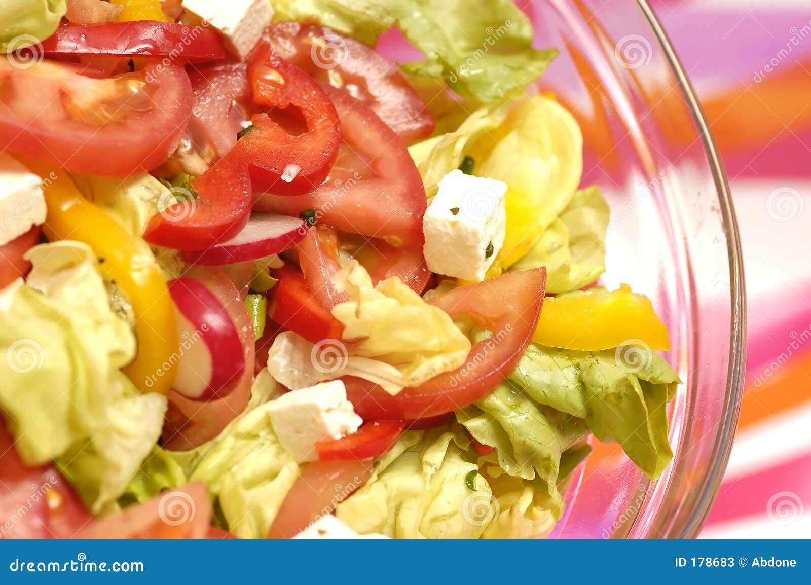 Salad stock image. Image of vegetarian, harvest, capsicum - 178683