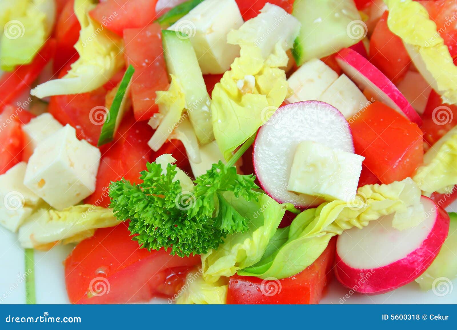 Salad Background Picture. Image: 5600318