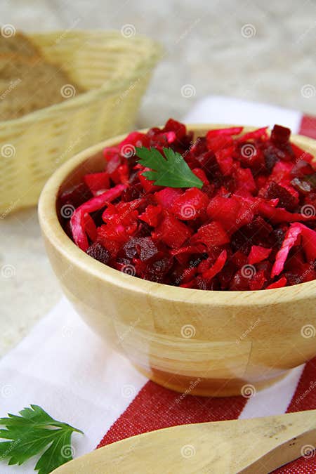 Salad of beets stock photo. Image of food, prepared, eating - 16745554