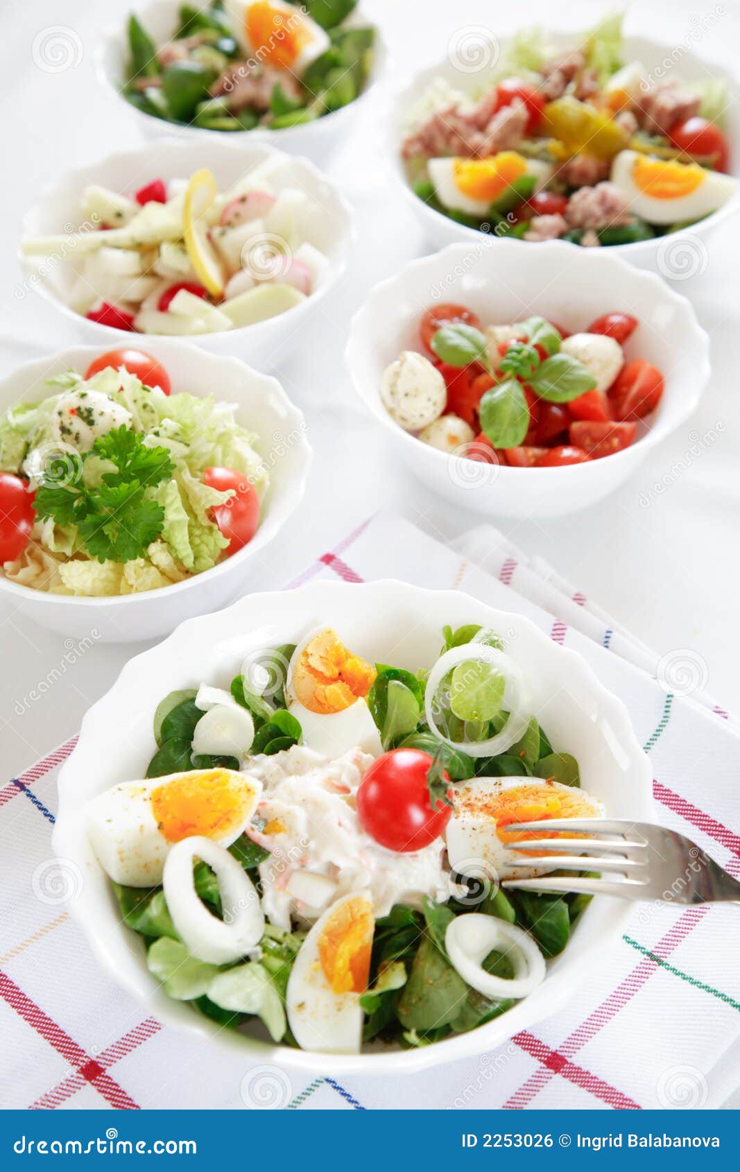 Salad buffet stock photo. Image of nutrition, delicious - 2253026