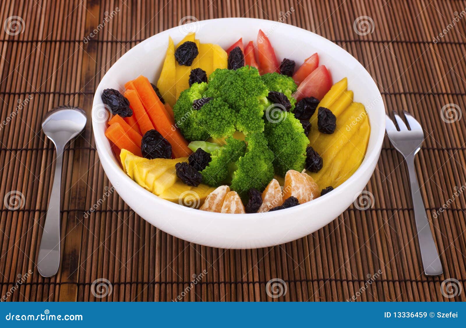 Salad course stock image. Image of closeup, coloured - 13336459