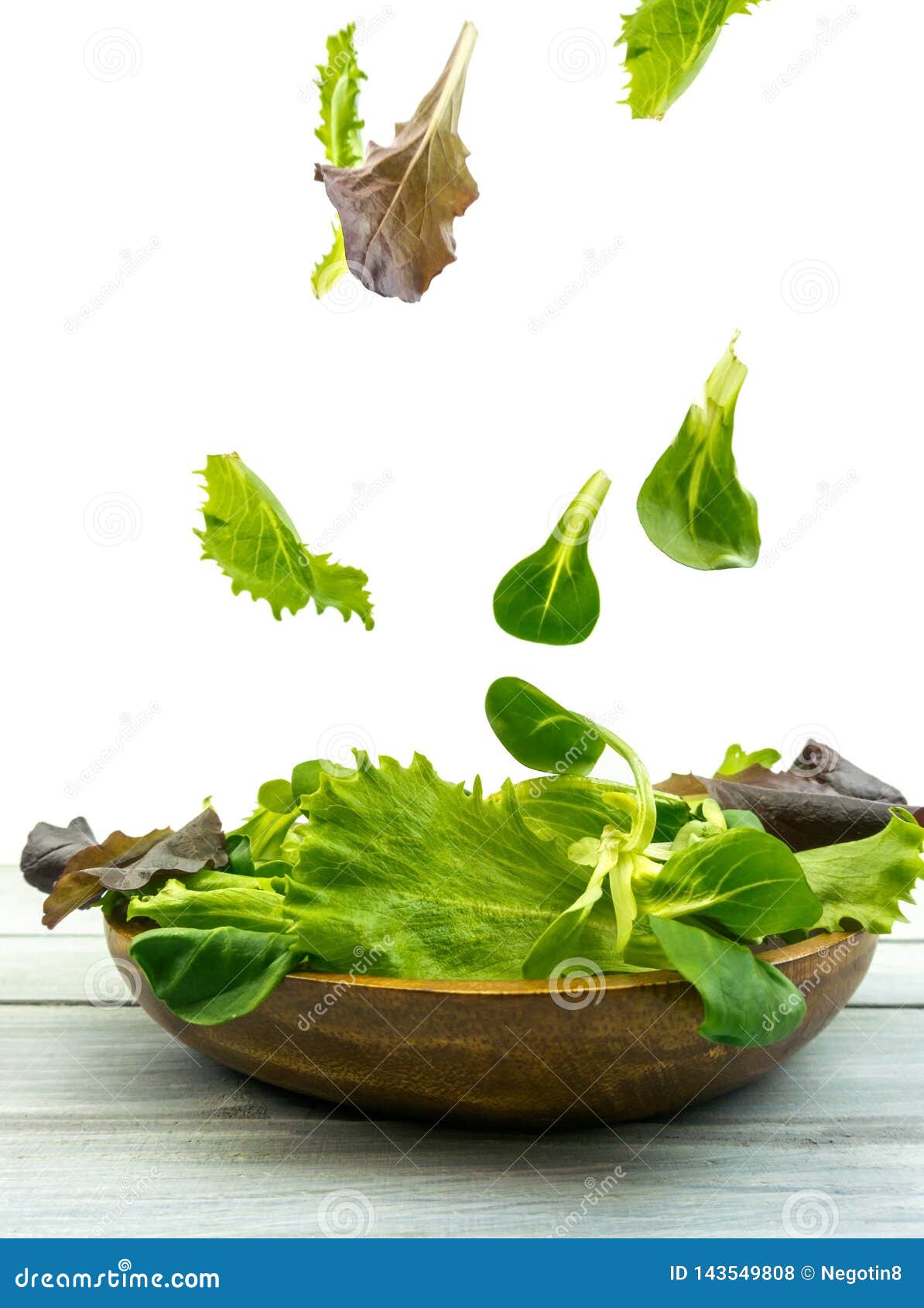 Salad Explosion with Arugula, Beetroot, Spinach and Sprouts on Bright ...