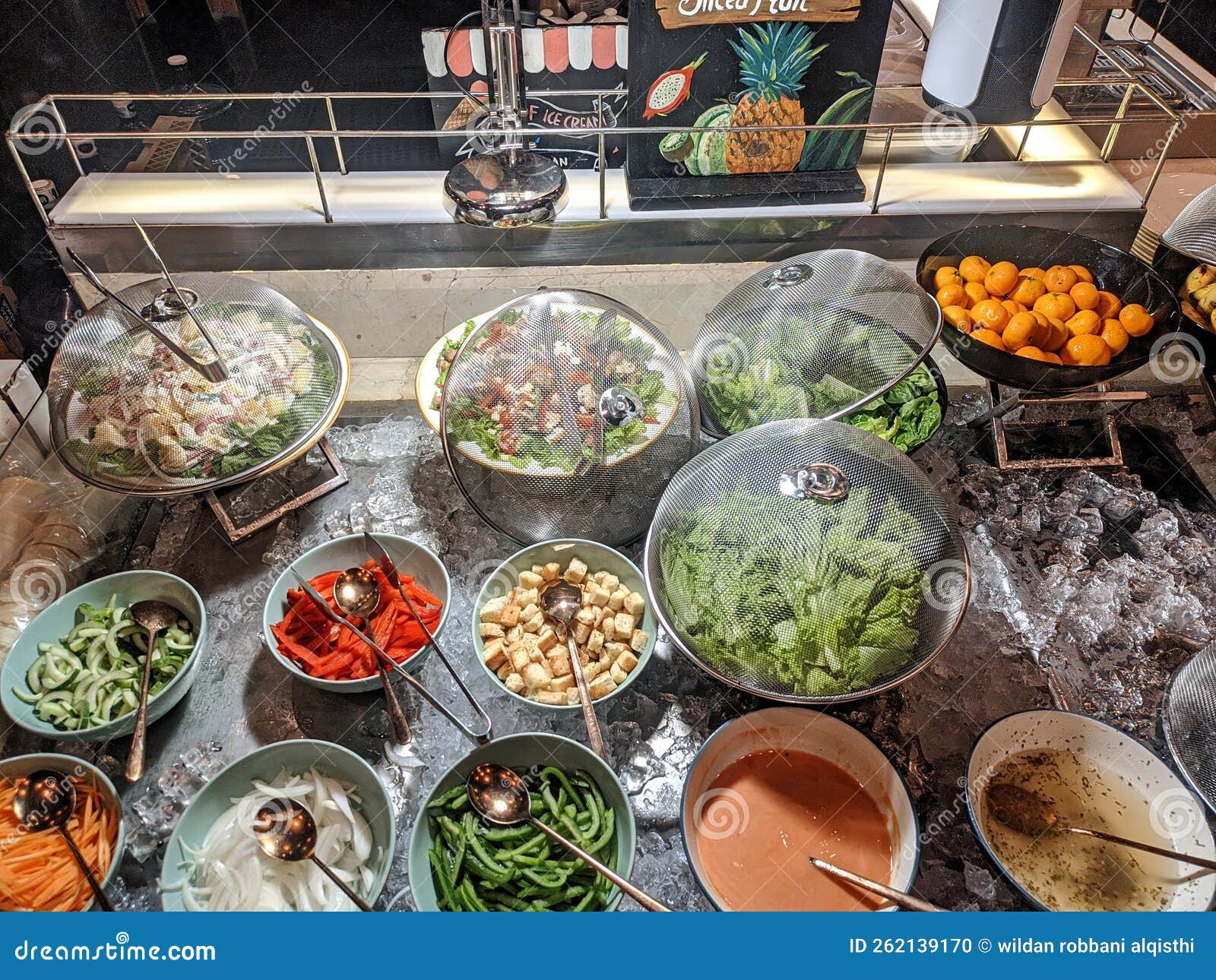 Salad is Healthy for the Human Body Stock Photo - Image of food ...