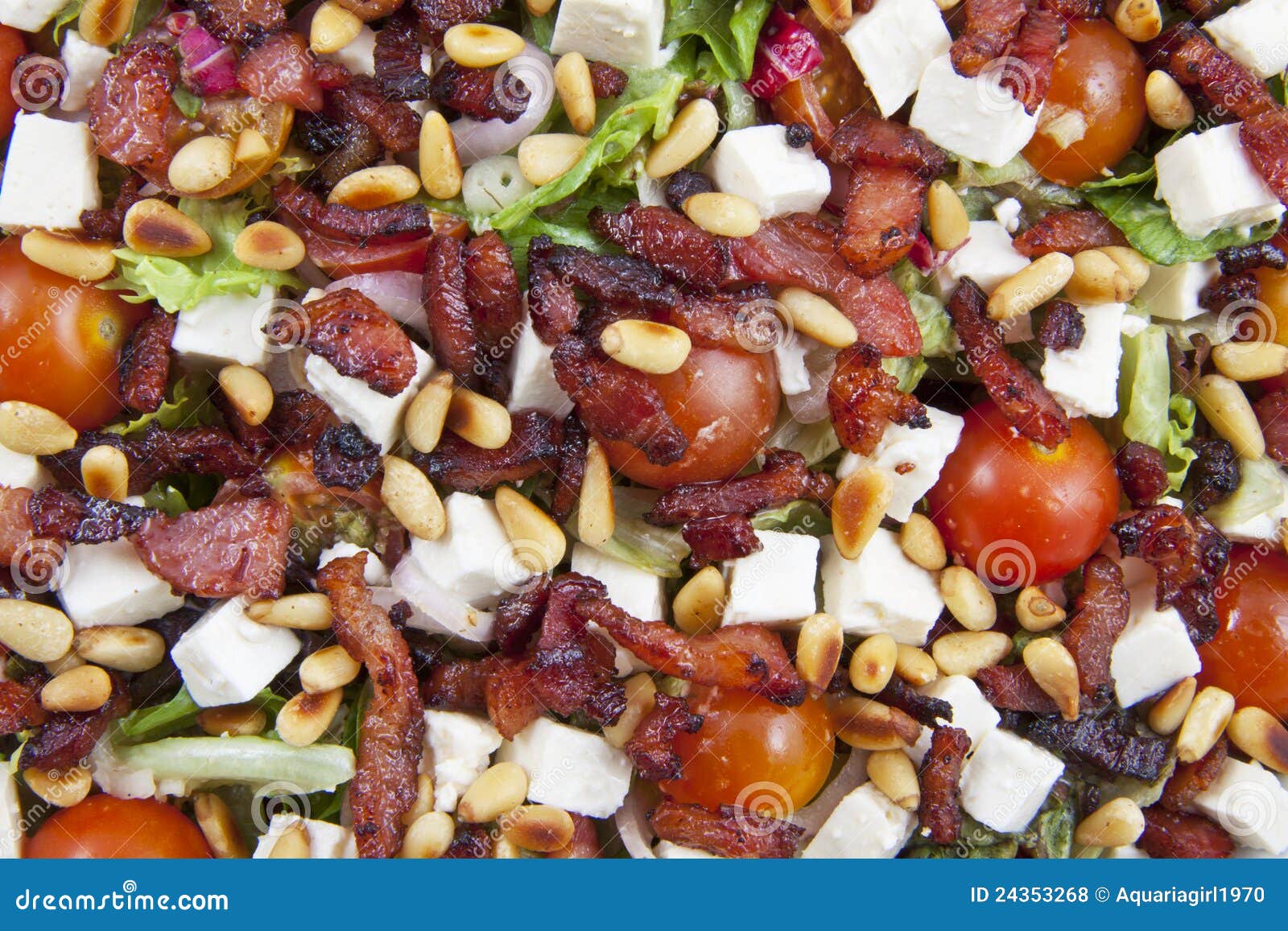 Salad mix stock photo. Image of lunch, mixed, mozzarella - 24353268