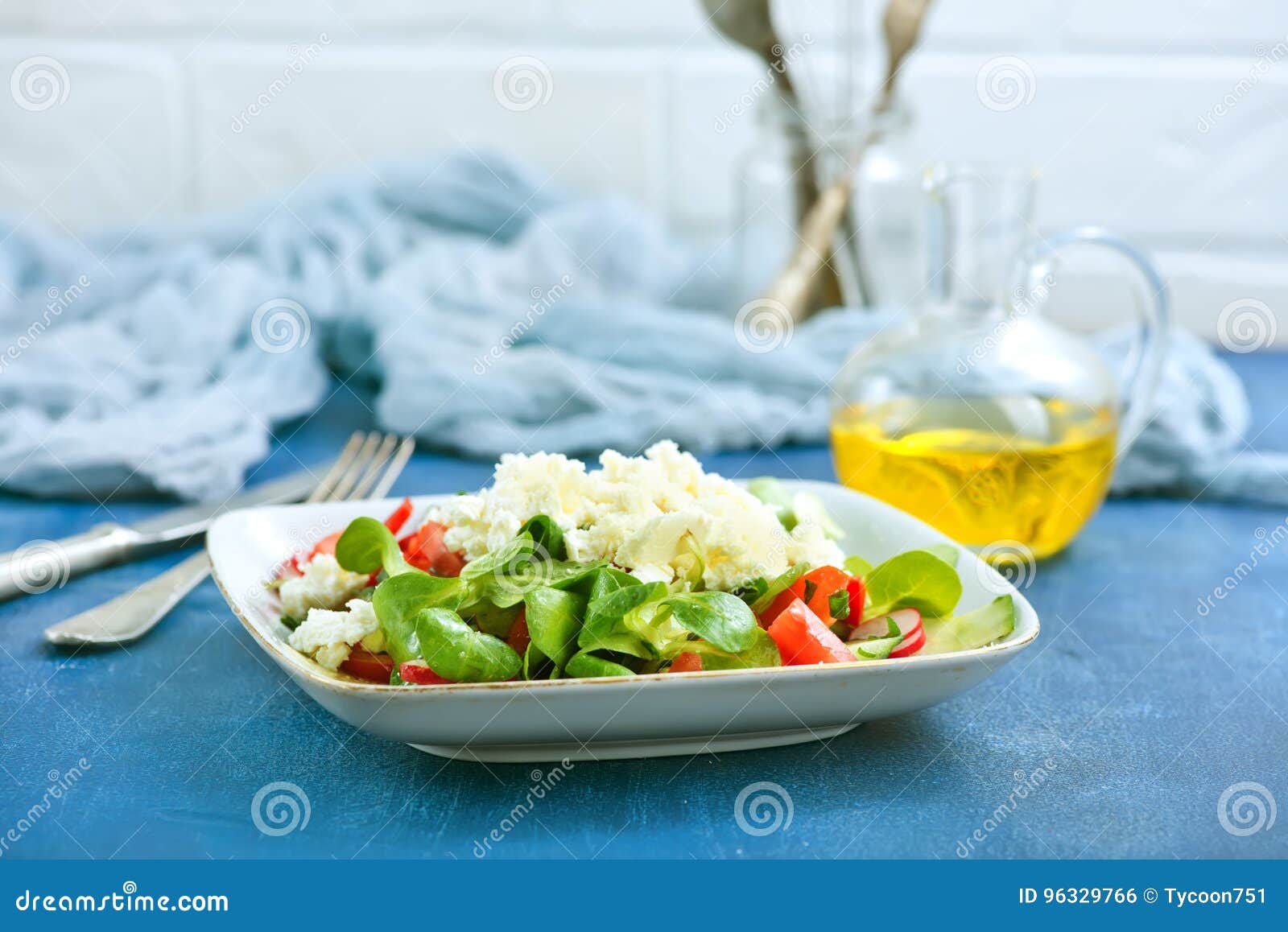 Salad stock photo. Image of background, dinner, italian - 96329766