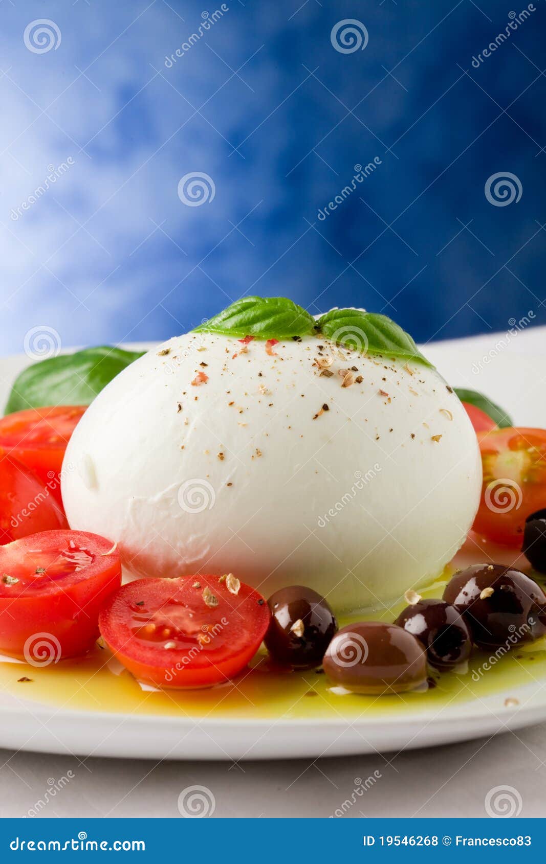 Salade De Mozzarella De Tomate Image. Image: 19546268