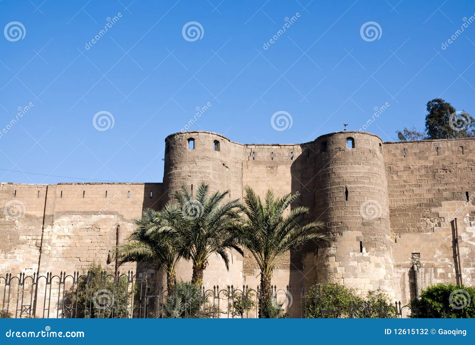 Saladin Citadel of Cairo Egypt Stock Photo - Image of architecture ...