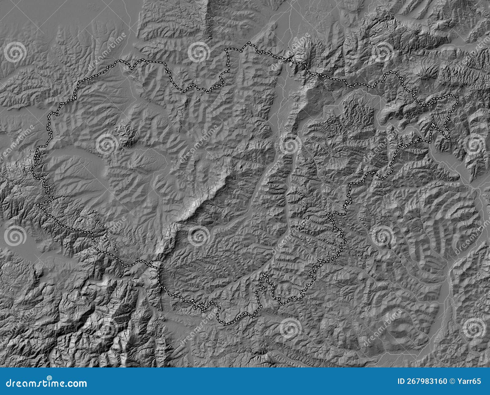 Salaj, Romania. Bilevel. No Legend Stock Illustration - Illustration of ...