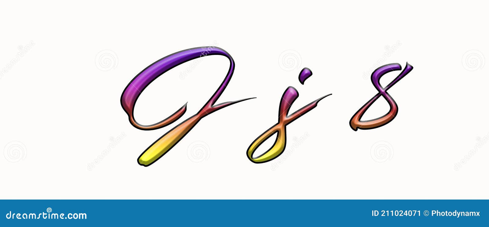 Salamat Font Fonts Gradient Sans Serif Alphabet Letters Calligraphy ...