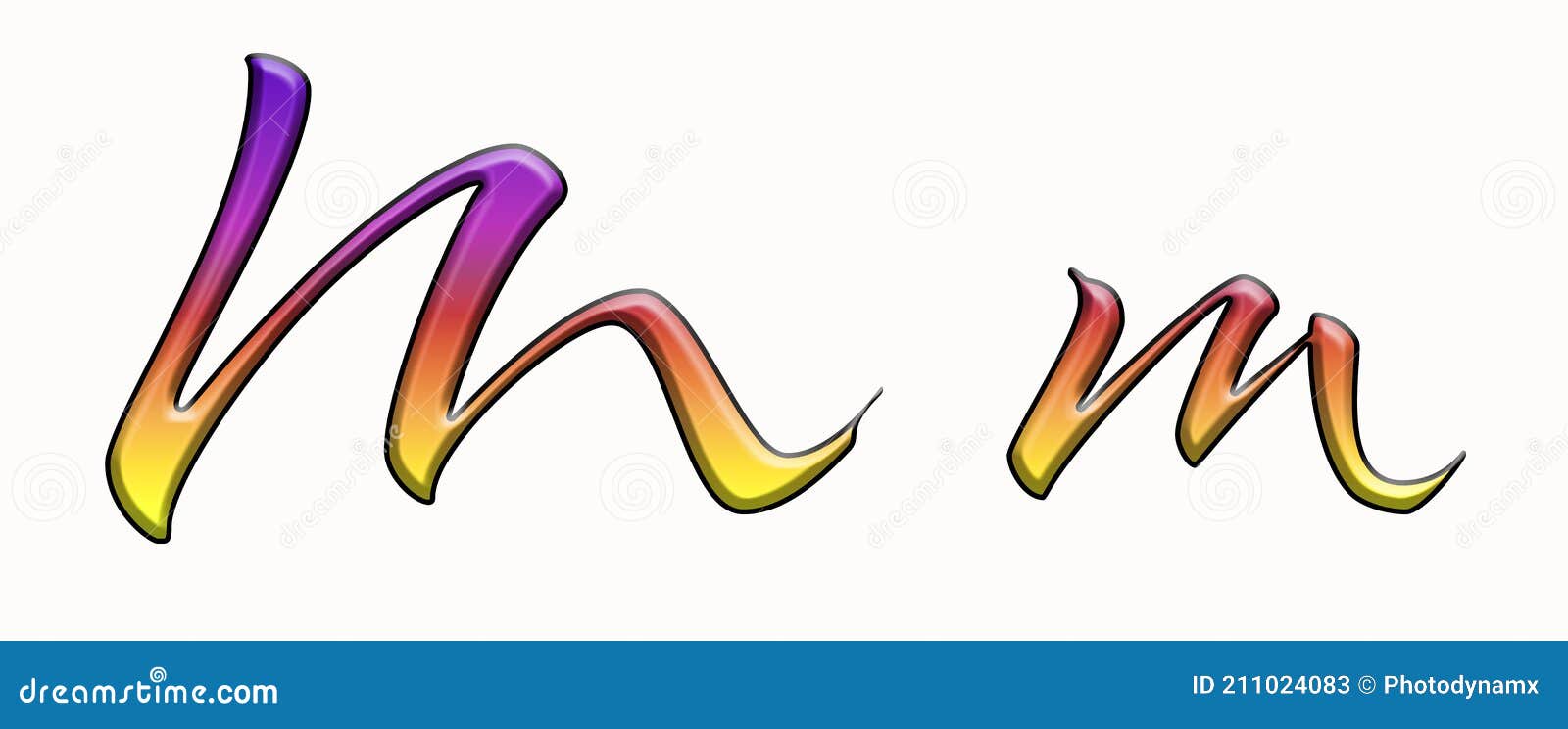 Salamat Font Fonts Gradient Sans Serif Alphabet Letters Calligraphy ...