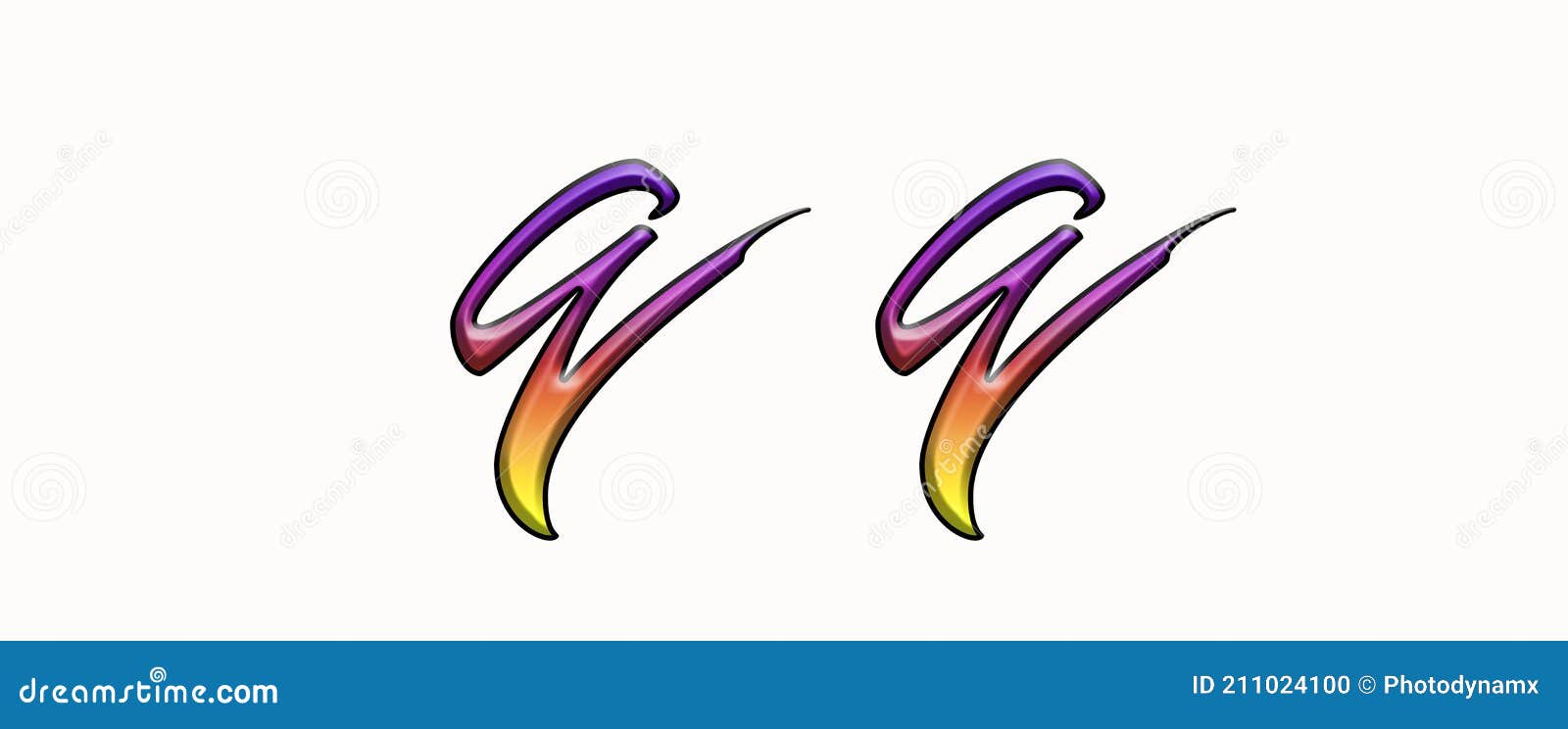 Salamat Font Fonts Gradient Sans Serif Alphabet Letters Calligraphy ...