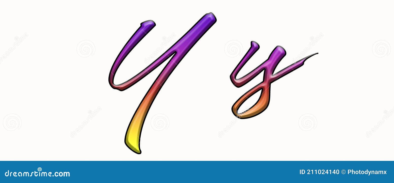 Salamat Font Fonts Gradient Sans Serif Alphabet Letters Calligraphy ...