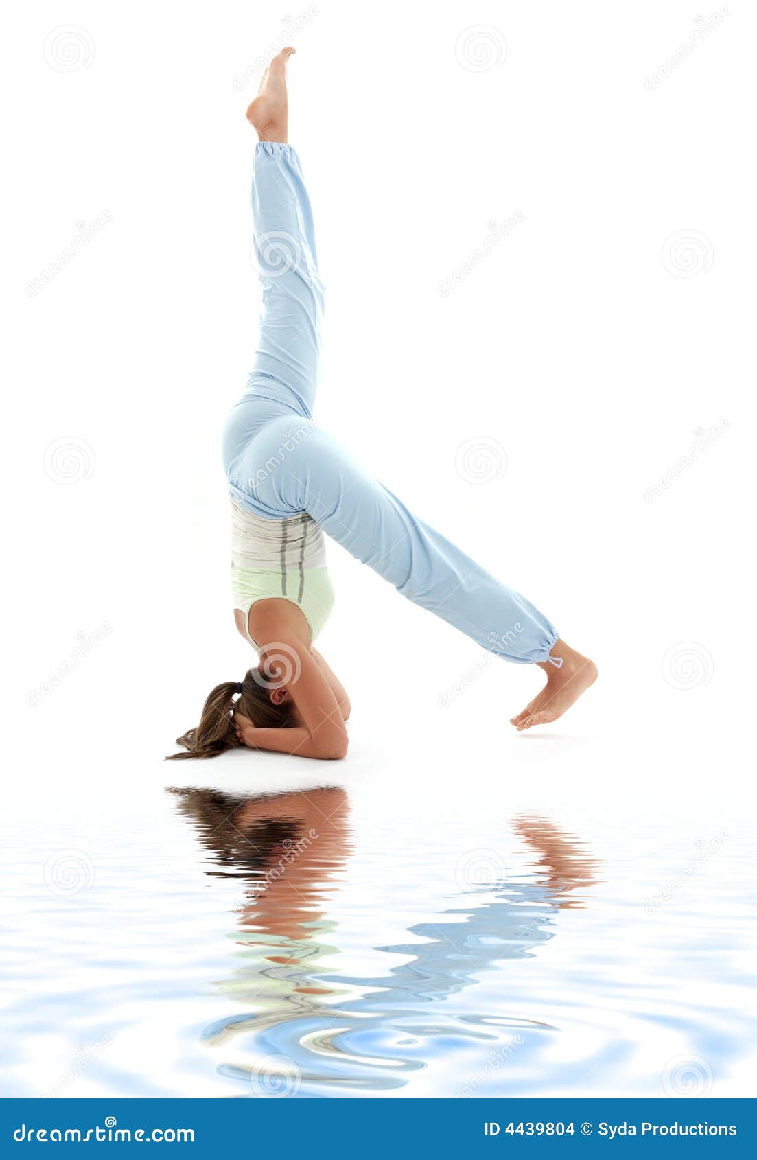 Salamba Sirsasana I Yoga Pose Stock Image | CartoonDealer.com #57183697