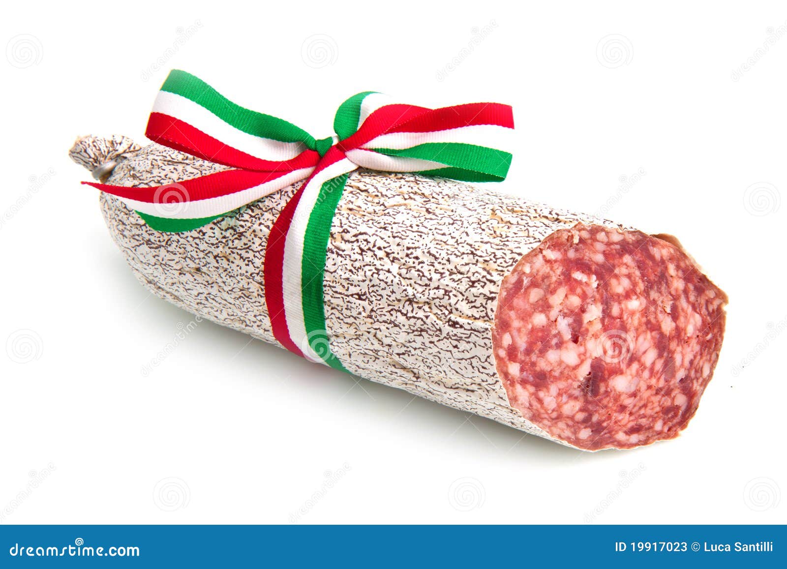 Salami stock image. Image of beef, cured, sandwich, fatty - 19917023